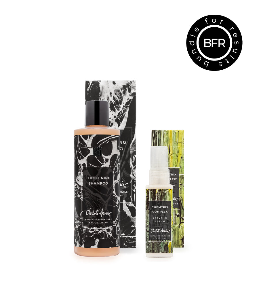 Thickening Shampoo & Chemtrix Serum Bundle - Shop – Christi Harris